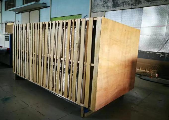 Vacuum Wood Grain Machine For Wooden Door 3500mm*1500m Working table