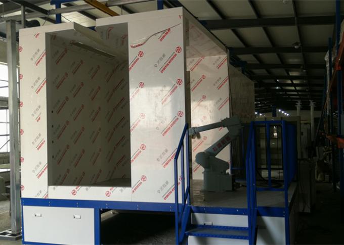 Electrostatic SS304 Plastic Powder Coating Spray Booth Easy to Operate
